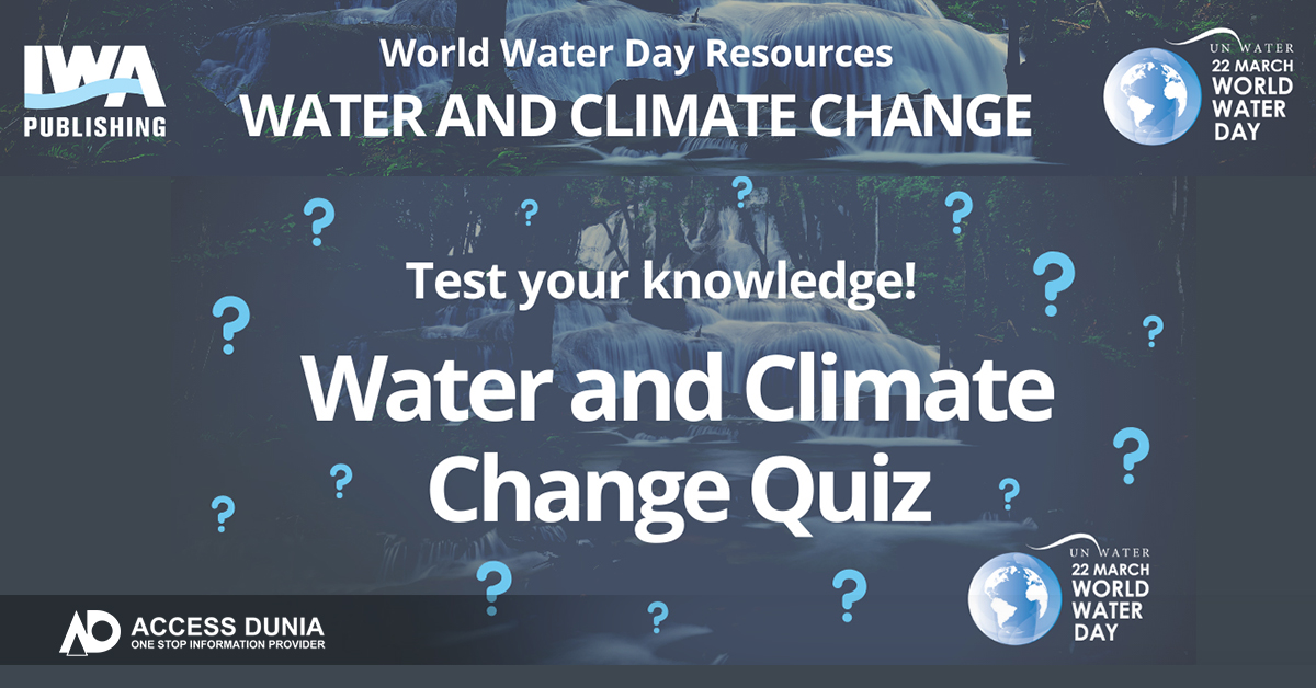 World Water Day 2020: FREE Resources from IWA Publishing