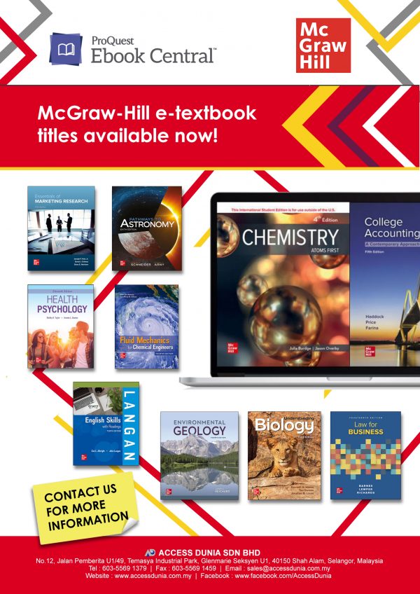 McGraw-Hill e-textbook titles available now!