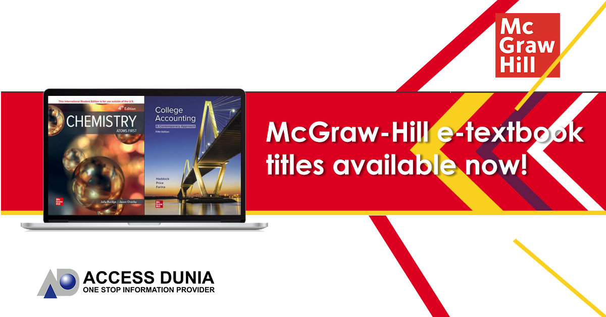 McGraw-Hill e-textbook titles available now!