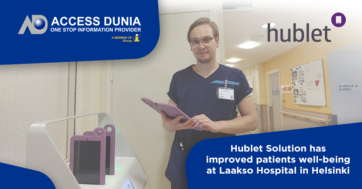 Hublet Solution has improved patients well-being at Laakso Hospital in ...
