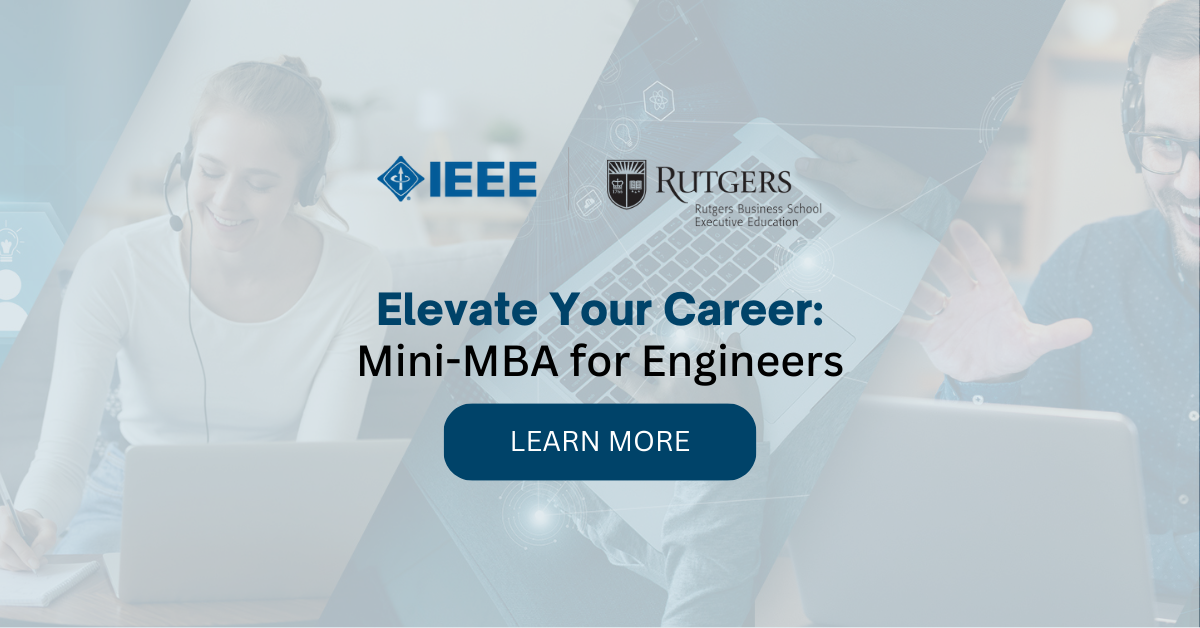 IEEE | Rutgers Online Mini-MBA for Engineers - Access Dunia Sdn Bhd