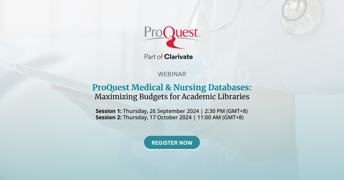 ProQuest Medical & Nursing Databases: Maximizing Budgets for Academic Libraries - Access Dunia ...